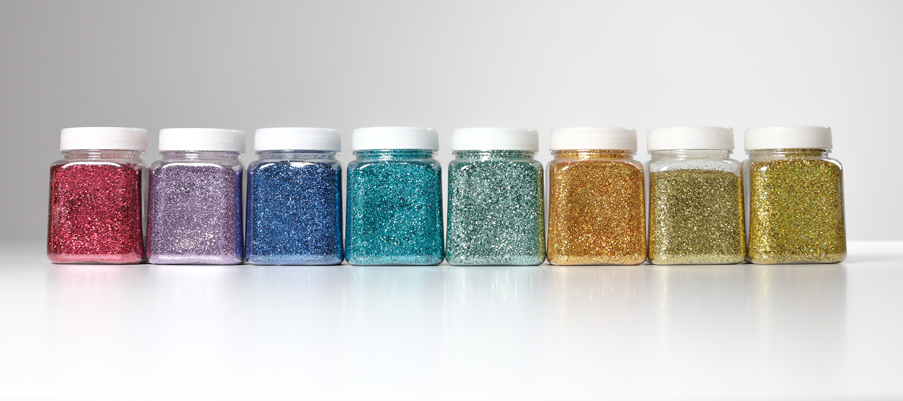 Escarcha Glitter de poliéster o polipropileno para textiles o ropa